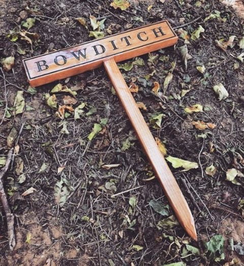 Custom Home Driveway Sign | Custom Wood Signs | Fat Bison Workshop